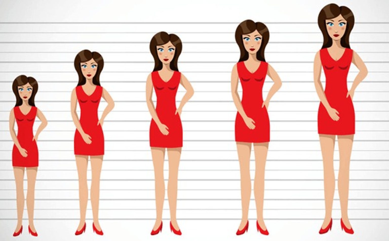 Standard Height and Weight Chart for Women - Increase Height Blog