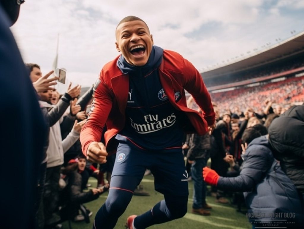 How tall is Kylian Mbappé?