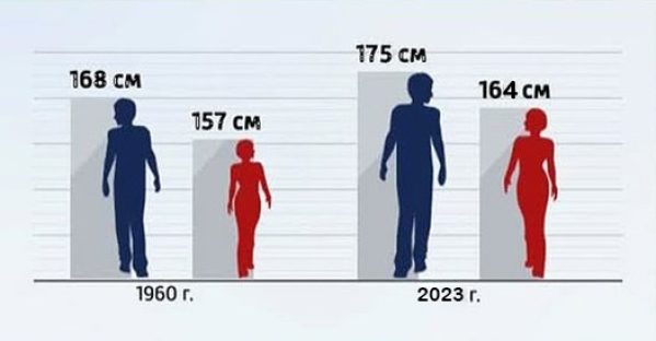The average height of Ukrainians