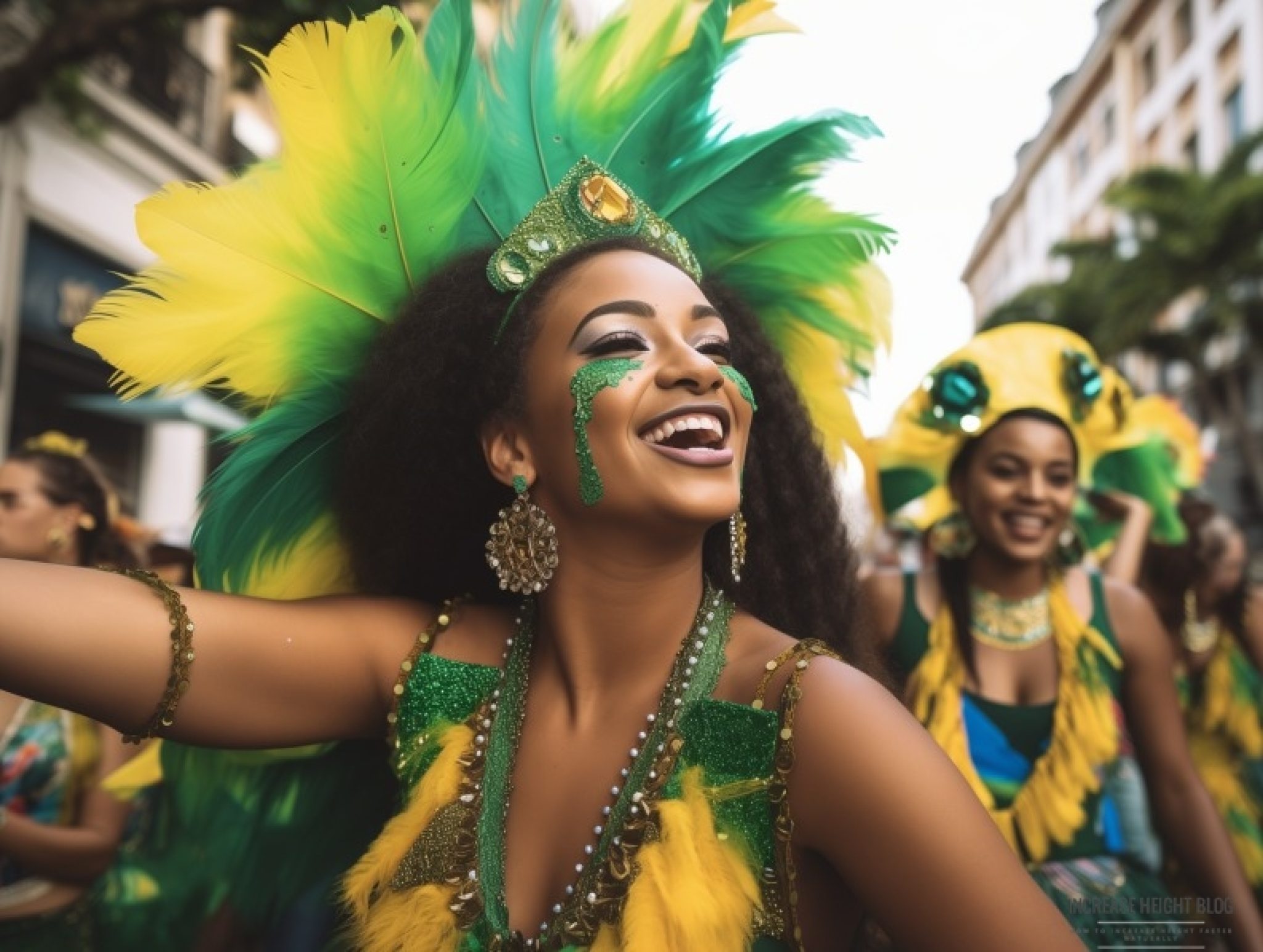 The average height of Brazilians