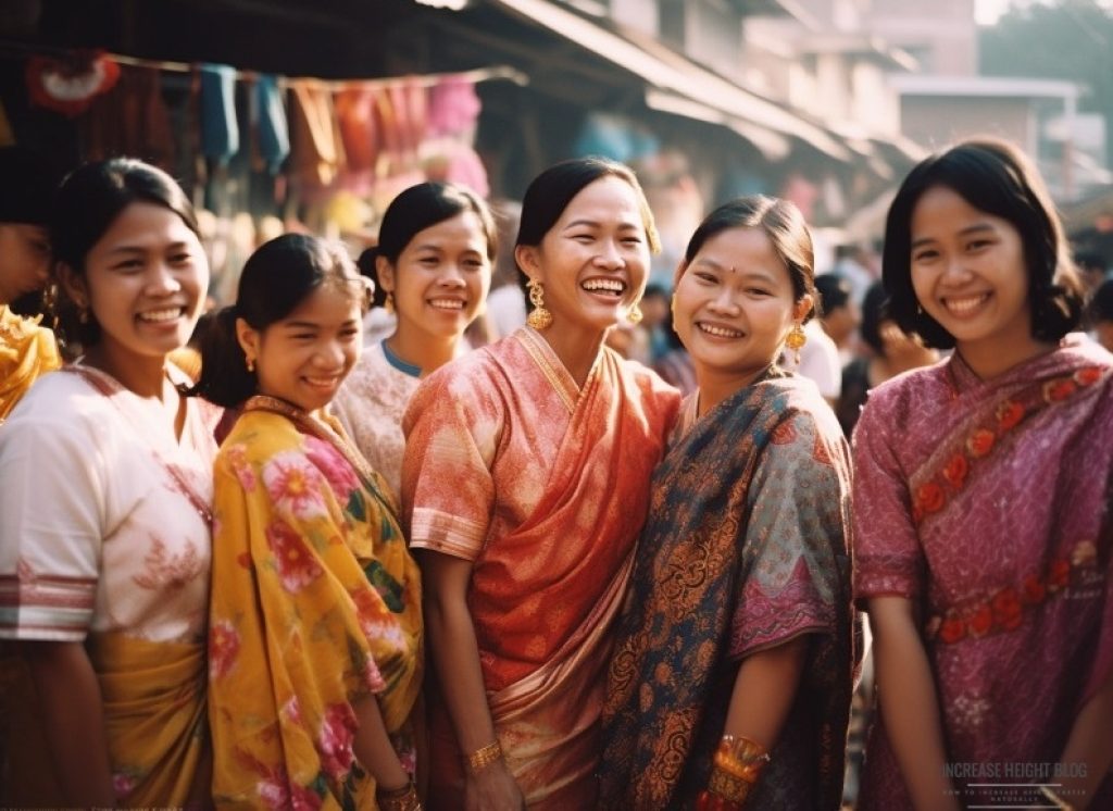 The average height of Thai people