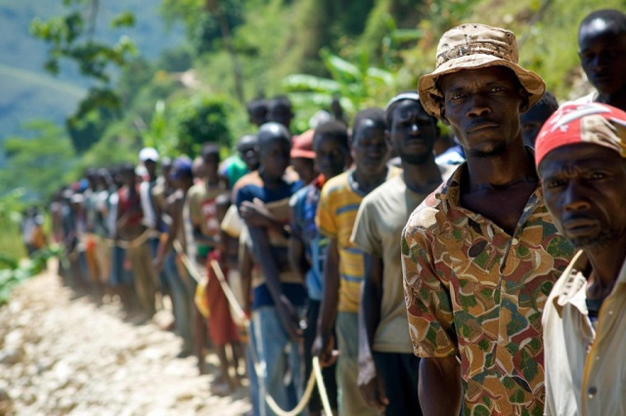 The average height of Haitian people