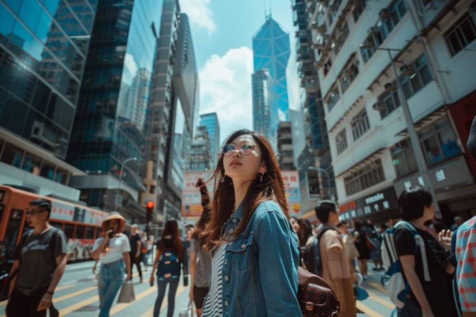 The average height of people in Hong Kong